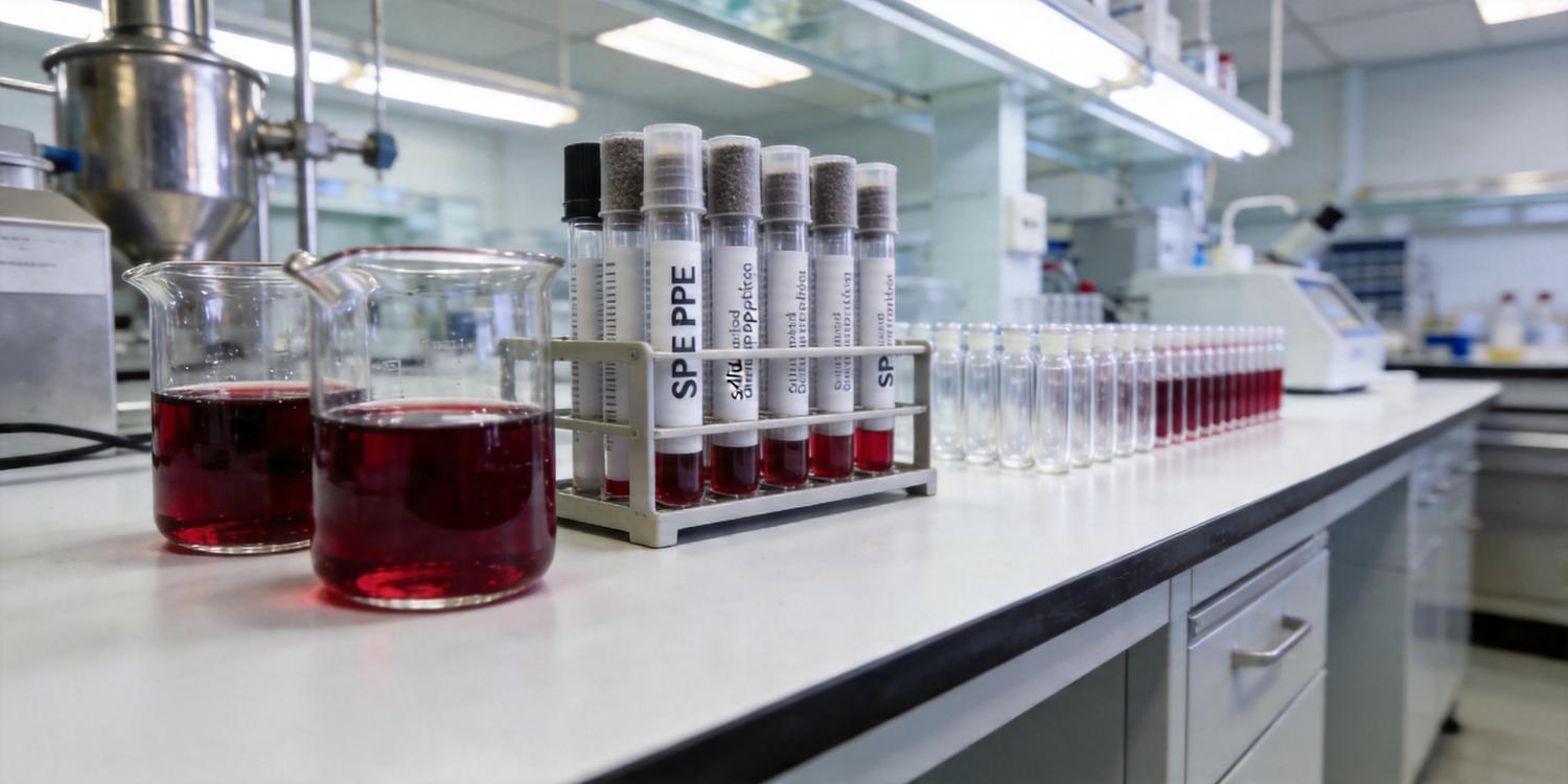 SPE Extraction of Polyphenols from Red Wine Samples